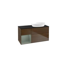 Villeroy & Boch V&B Waschtischunterschrank Wandbeleuchtung Finion 120cm, Pl bla m, Reg Oli. m Lac, wal ven ; Villeroy & Boch (GA42GMGN)