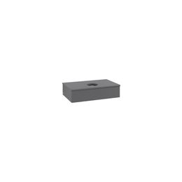 Villeroy & Boch V&B Waschtischunterschrank mit Frontstruktur Antao 80x19x50cm, WBP Lac, Anthrac. m Lac ; Villeroy & Boch (K08110GK)