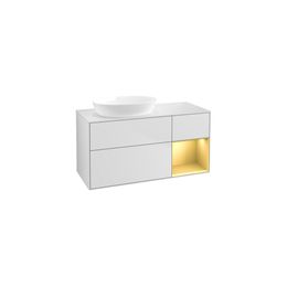 Villeroy & Boch V&B Waschtischunterschrank Finion 120cm, Pl w m, Reg gol m Lac, wh. m Lac ; Villeroy & Boch (FA51HFMT)