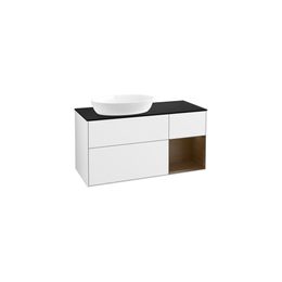 Villeroy & Boch V&B Waschtischunterschrank Finion 120cm, Pl b m, Reg wal ven, glo wh. Lac ; Villeroy & Boch (FA52GNGF)