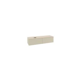 Villeroy & Boch V&B Waschtischunterschrank mit Frontstruktur Antao 160x50cm, WBP-farbe botti., si Gr m Lac ; Villeroy & Boch (K37113HJ)