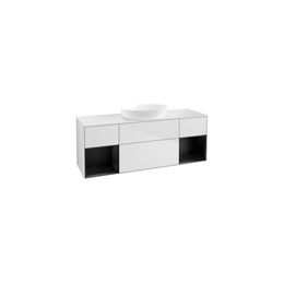 Villeroy & Boch V&B Waschtischunterschrank Wandbeleuchtung Finion 160cm, Pl w m, Reg bla m Lac, wh. m Lac ; Villeroy & Boch (GD01PDMT)