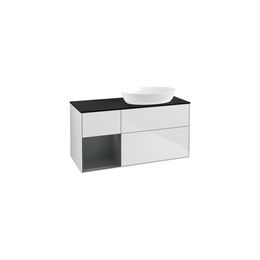 Villeroy & Boch V&B Waschtischunterschrank Wandbeleuchtung Finion 120cm, Pl bla m, Reg md m Lac, wh. m Lac ; Villeroy & Boch (GA42HGMT)