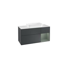 Villeroy & Boch V&B Waschtischunterschrank Wandbeleuchtung Finion 120cm, Pl w m, Rg r Ol m La, md b m Lac ; Villeroy & Boch (G301GMHG)