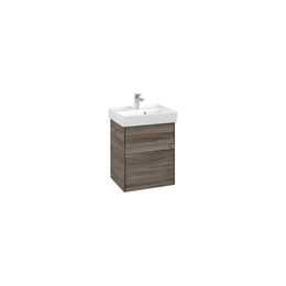 Villeroy & Boch V&B Waschtischunterschrank Collaro 46x54,6x37,4cm, WT mi, LED, st. Oa ; Villeroy & Boch (C006B0RK)