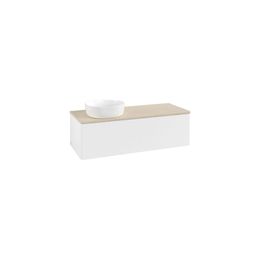 Villeroy & Boch V&B Waschtischunterschrank mit Frontstruktur, mit Beleuchtung Antao 120x36x50cm, WBP-farbe botti., wh. m Lac ; Villeroy & Boch (L33113MT)