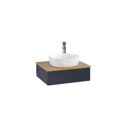 Villeroy & Boch V&B Waschtischunterschrank ohne Frontstruktur -Beleuchtung Antao 60x19x50cm, HL, WBP hon. Oa, md b m Lac ; Villeroy & Boch (L07051HG)