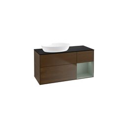 Villeroy & Boch V&B Waschtischunterschrank Finion 120cm, Pl bla m, Reg Oli. m Lac, wal ven ; Villeroy & Boch (FA52GMGN)