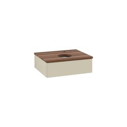 Villeroy & Boch V&B Waschtischunterschrank ohne Frontstruktur -Beleuchtung Antao 60x19x50cm, HL, WBP w. wal, si Gr m Lac ; Villeroy & Boch (L07052HJ)