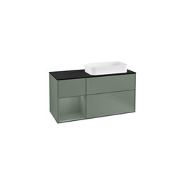 Villeroy & Boch V&B Waschtischunterschrank Finion 120cm, Pl b m, Rg l Ol m Lac, Oli. m Lac ; Villeroy & Boch (F272GMGM)