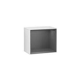 Villeroy & Boch V&B Regalmodul Wandbeleuchtung Finion 41,8x35,6x27cm, Rg A m, glo wh. Lac ; Villeroy & Boch (G580GKGF)