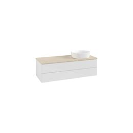 Villeroy & Boch V&B Waschtischunterschrank ohne Frontstruktur Antao 120x36x50cm, WBP botti., glo wh. Lac ; Villeroy & Boch (K23013GF)