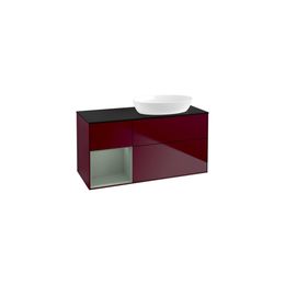 Villeroy & Boch V&B Waschtischunterschrank Wandbeleuchtung Finion 120cm, Pl bla m, Reg Oli. m Lac, Peo m ; Villeroy & Boch (GA42GMHB)