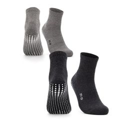 Occulto Socks 'Stopper Madeleine' female Grey, Black size 39-42