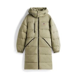Tommy Jeans Winter Coat male Green size XL