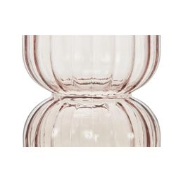 HOME STORY Vase rosa/pink Glas Ma&szlig;e (cm): H: 18,5 &Oslash;: 14.0 &raquo; M&ouml;bel Kraft