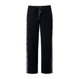 Ulla Popken Pajama Pants female Black size 46-48