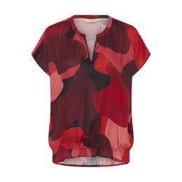 Culture Bluse 'Dana' Damen Gr&ouml;&szlig;e XXL bordeaux / purpur / pastellrot / schwarz