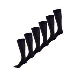 Nur Die Knee High Socks ' Bambus Kniesocken ' male Black size 39-42