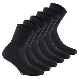 Rohner Basic Socks female Black size 39-42