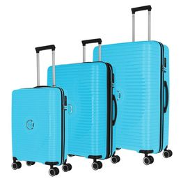 Travelite Suitcase Set 'Orbita' male Blue size One Size