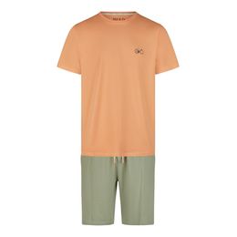 Phil & Co. Berlin Short Pajamas 'Lounge & Night' male Orange size M