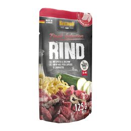 Belcando Finest Selection Rind mit Sp&auml;tzle & Zucchini Hunde-Nassfutter getreidefrei 12x125g