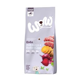 WOW Trocken Senior Ente mit Minze und Roter R&uuml;be 6kg