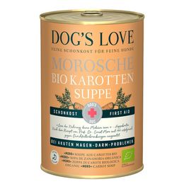 DOG’S LOVE Dog's Love DOC Morosche BIO Karottensuppe 6x400g