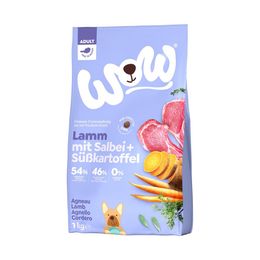 WOW! Minis Adult Lamm mit Salbei und Süßkartoffel Hunde-Trockenfutter Lamm 1kg