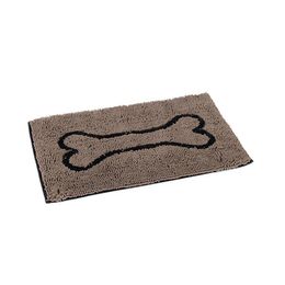 Karlie Dirty Dog Doormat Schumutzfangmatte 78x51cm grau