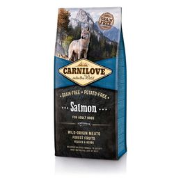 Carnilove Dog Adult – Salmon Hunde-Trockenfutter getreidefrei & kartoffelfrei 12kg