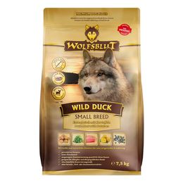 Wolfsblut Wild Duck Small Breed Hunde-Trockenfutter getreidefrei 7,5kg