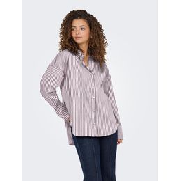 Only Bluse 'ONLOregon' Damen Gr&ouml;&szlig;e XS weinrot / wei&szlig;