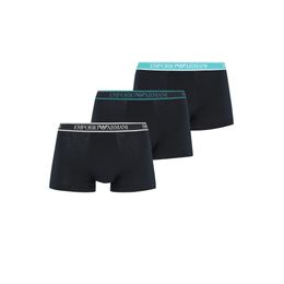 Emporio Armani Boxershorts Herren Gr&ouml;&szlig;e XL marine / aqua / petrol / wei&szlig;
