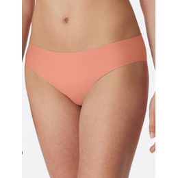 Schiesser Slip ' Invisible Cotton ' Damen Gr&ouml;&szlig;e S/M apricot