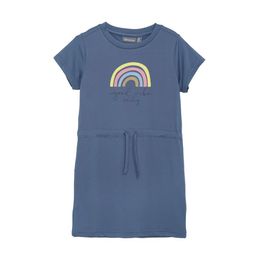 Color Kids Kleid M&auml;dchen Gr&ouml;&szlig;e 140 blau / mischfarben