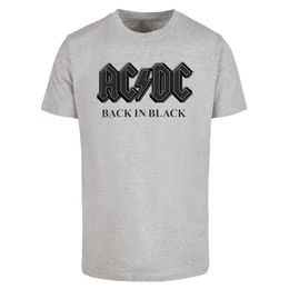 F4NT4STIC T Shirt 'ACDC Back In Black' Herren Gr&ouml;&szlig;e XXL grau / schwarz