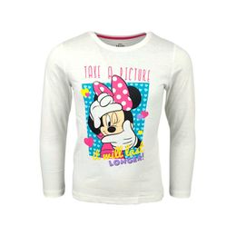 Langarmshirt Disney Minnie Mouse in Creme | Gr.: 104