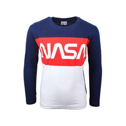 Langarmshirt Nasa in Dunkelblau | Gr.: 134