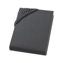 Carpe Sonno Jersey Spannbettlaken in Anthrazit | Gr.: 90 x 200 cm