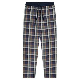 Schiesser Pyjamahose Hose lang Web - Mix + Relax in graphit | Gr.: 52