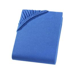 Carpe Sonno Jersey Spannbettlaken in Royal-Blau | Gr.: 100 x 200 cm