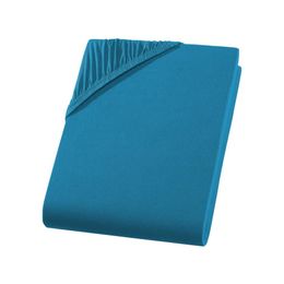 Carpe Sonno Jersey Spannbettlaken in Petrol | Gr.: 140 x 200 cm
