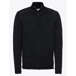 !Solid Strickjacke 'Struan' Herren Gr&ouml;&szlig;e L dunkelblau