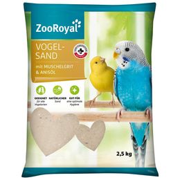 ZooRoyal Vogelsand mit Muschelgrit & Anisöl 2,5 kg