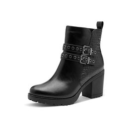 Marco Tozzi Stiefelette Damen Größe 39 schwarz Winterschuhe