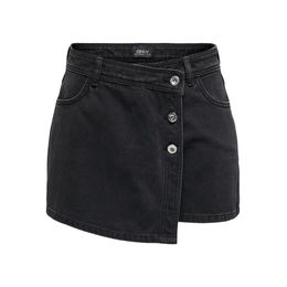 Only Hosenrock 'ONLLESLY' Damen Größe 30/31 schwarzmeliert