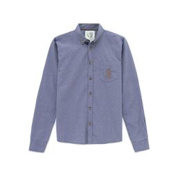 By Diess Collection Hemd Jungen Größe 140/146 blau / braun
