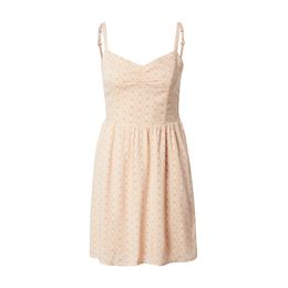 Hollister Kleid 'APAC' Damen Gr&ouml;&szlig;e 42 pfirsich / lachs / wei&szlig;